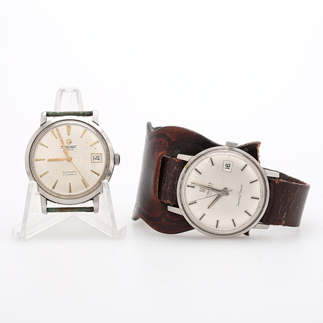 ARMBANDSUR, 2 st, Tissot Seastar Seven, Arsenal Automatic. Klockor & Ur ...
