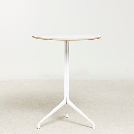 HEE WELLING, "About a table AAT20, High", round table, for HAY, white ...