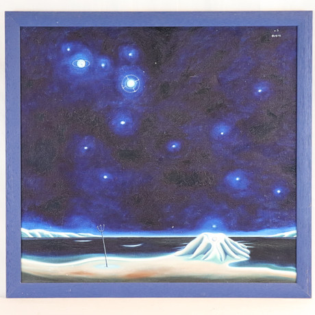 HARTMUT EVERS. Uranus and Neptune, oil on canvas. Art - Paintings ...