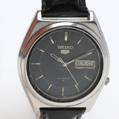 HERRARMBANDSUR, Seiko 5 automatic, rostfritt stål. Klockor & Ur ...