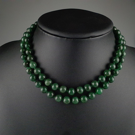 - JADE CHAIN - polished balls in single knot. Jewellery & Gemstones ...