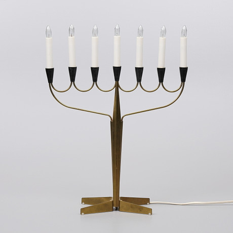 ADVENTSLJUSSTAKE, Philips "PH 66", 1960-tal. Belysning & Lampor - Ljusstakar - Auctionet