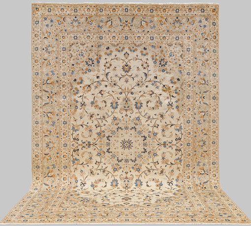 MATTA. Ljus Keshan, 350 x 245 cm. Mattor & Textil - Mattor - Auctionet