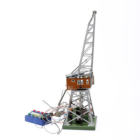 MÄRKLIN 7051 lyftkran, digitaliserad med decoder 6080. Leksaker ...