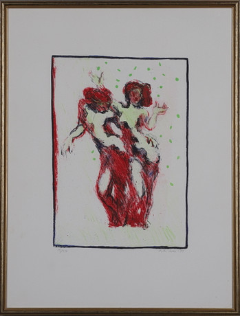 PETER DAHL. Lithograph, numbered 151/250, signed and dated -79. Art ...