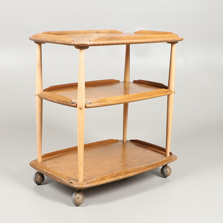 AN ERCOL THREE TIER TROLLEY. Furniture - Tables - Auctionet