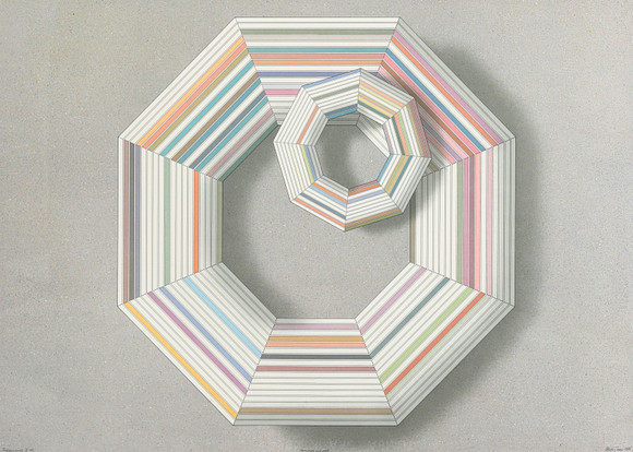 BECK & JUNG. Indian Game, computer ink plot, HC, signerad och daterad ...