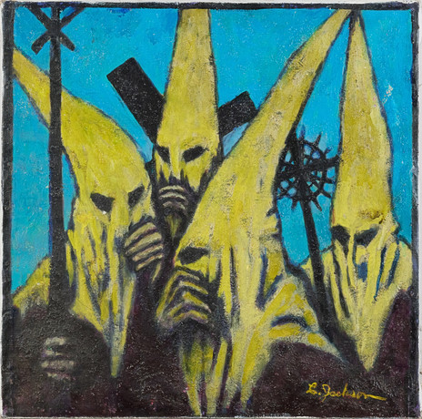 CLIFFORD JACKSON (USA 1927-2006). "Semana Santa", oil on canvas, signed ...