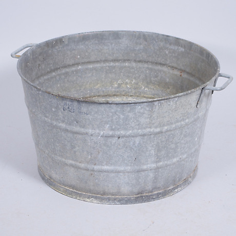 ZINKBALJA. Silver & Metall - Övriga metallföremål - Auctionet