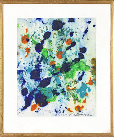 ASTRID NORDENSTAM, (born 1942): (2), Kosmos I-II, signed Astrid ...