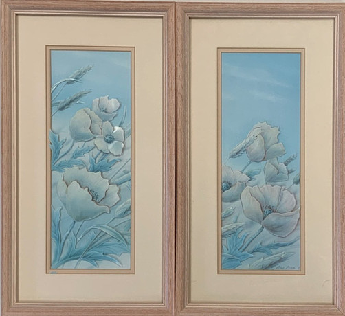 ROB POHL. BLOMMIG 3D DECOUPAGE. Konst - Övrigt - Auctionet