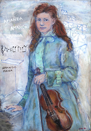 LISE DROUGGE (född Dencker, Landskrona 1919 - 2022 Sundbyberg), "AMANDA ...