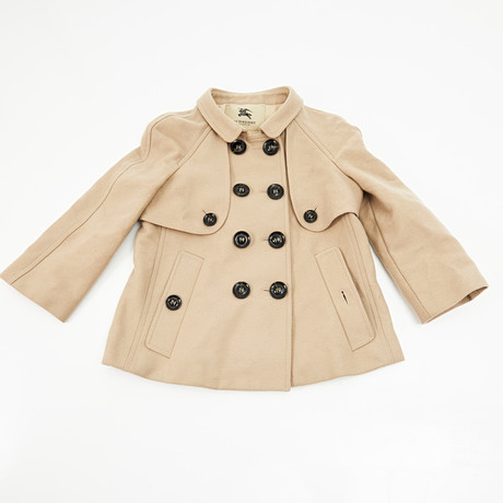 BURBERRY / LONDON, jacket, 90% wool and 10% cashmere, short model ...