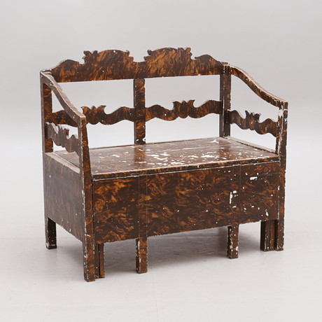 KÖKSSOFFA, allmoge, 1800-tal. Möbler - Soffor & Sittgrupper - Auctionet