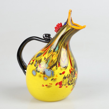 JAN-ERIK RITZMAN. Kanna, glas, Transjö, signerad. Glas - Konstglas ...