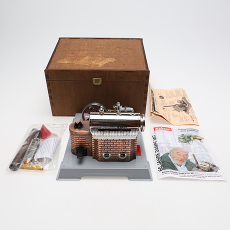 STEAM MACHINE, Wilesco D10, Jubilee machine/packaging, 60 years ...