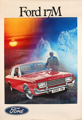 FORD, carteles, 12 piezas, Transcontinental, segunda mitad del siglo XX ...