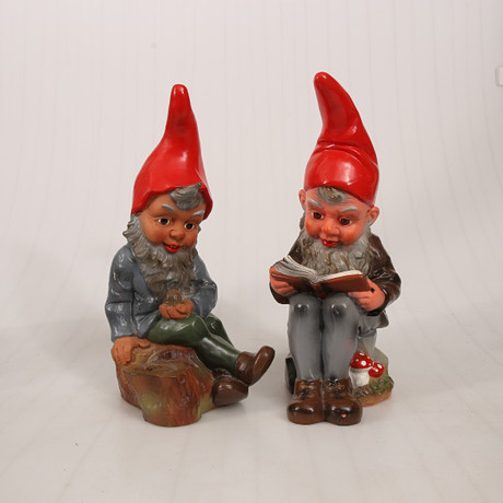 TOMTAR, plast, Heissner, West- Germany, 2 stycken. Övrigt - Övrigt ...