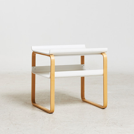 ALVAR AALTO. SIDE TABLE, model 75/915. Artek, Finland, 2004, bent wood ...