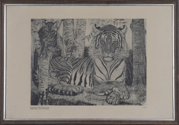 EDUARD WIIRALT. After. Offset print, signed in the print. Art ...