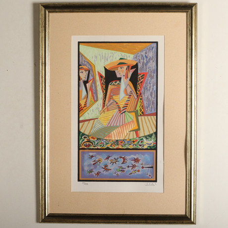 GUILLERMO SILVA SANTAMARIA. COLOR LITHOGRAPHY, signed and numbered. Art ...