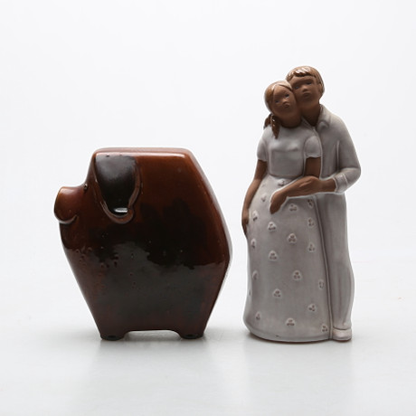 SPARGRIS och PAR, keramik, bland annat Gabriel, 1900-tal. Keramik ...