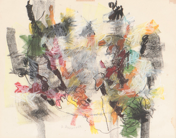 ARMAND ROSSANDER. Blandteknik. Konst - Måleri - Auctionet
