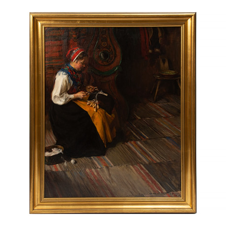 EMERIK STENBERG. oil on canvas, signed and dated 1916. Art - Paintings ...