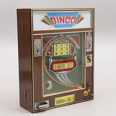 SPELAUTOMAT, Bingo, KapitalKonsult AB, 1900-talets mitt. Övrigt ...