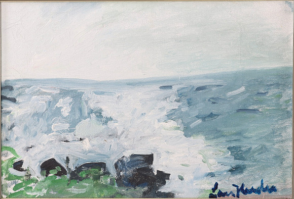 LARS HERDER. 1923-1976. Olja på duk. Konst - Måleri - Auctionet