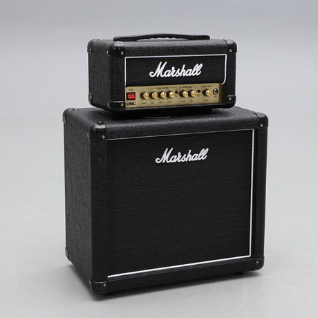 GITARRFÖRSTÄRKARE med HÖGTALARKABINETT, Marshall DSL1 HR. Övrigt ...