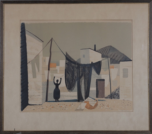 JÜRGEN VON KONOW. Lithograph, numbered 210/260 and signed. Art ...