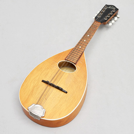 LEVIN, mandolin, labeled and marked with date / serial number: 55 ...