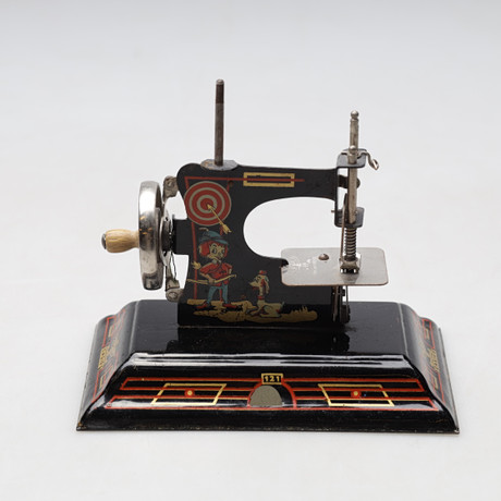 SYMASKIN, metall, Made in Germany, 1900-talets första hälft. Leksaker ...