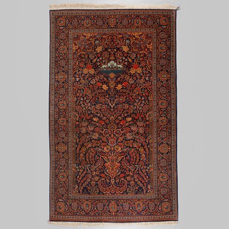 MATTA, Iran, Keshan. Ca 217 x 132 cm. Mattor & Textil - Mattor - Auctionet