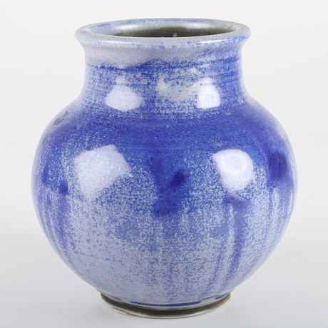 CARL CUNNINGHAM-COLE. Vase, ceramics, Algutsboda, Småland, signed ...