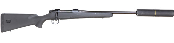 GUN WITH SILENCER, Repeater, make Mauser Obendorf, model M18, caliber ...