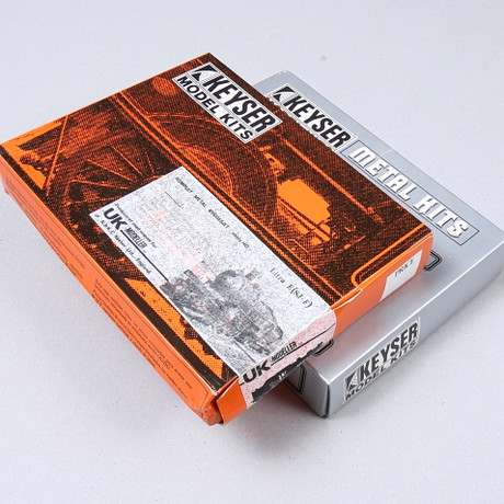 KEYSER 2 building kits SJ's F locomotive and locomotive Z original ...