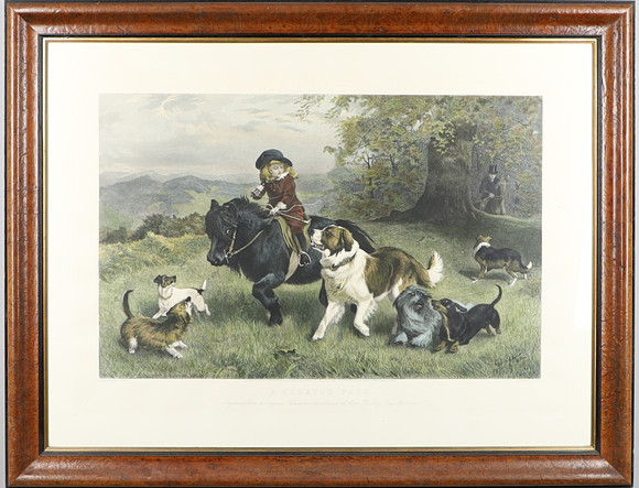 CHARLES BURTON BARBER (1845-1894). After. A SCRATCH PACK. Art ...