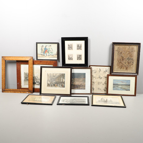 A COLLECTION OF PRINTS. Art - Engravings & Prints - Auctionet