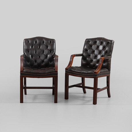 ARMCHAIRS, pair, Wade Upholstery, Long Eaton. Furniture - Armchairs ...