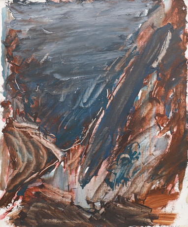 LARIS STRUNKE, 1931-2020, LETTLAND/SVERIGE, "Brant", signerad olja på ...