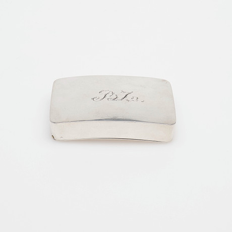 JOHAN FAGERBERG, DOSA. Silver & Metall - Silver - Auctionet