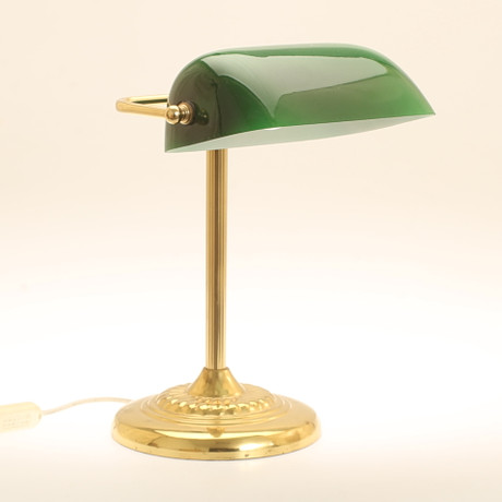 TABLE LAMP, glass and metal, 19/2000s. Lighting & Lamps - Table Lamps ...