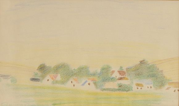 GUNNAR PERSSON. Drawing, signed. Art - Drawings - Auctionet