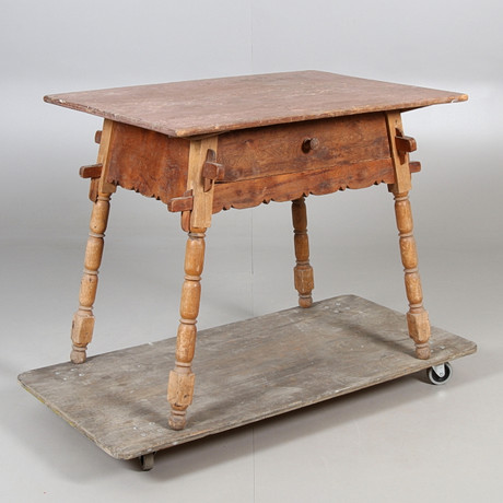 BORD, allmoge. 1800-tal. Allmoge - Möbler - Auctionet