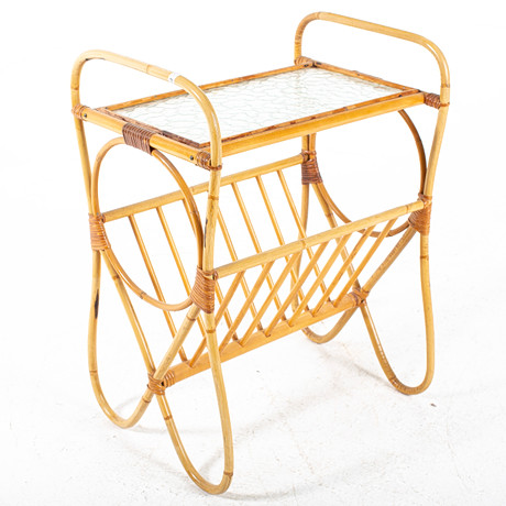 NEWSPAPER TABLE, around the middle of the 20th century. Furniture ...