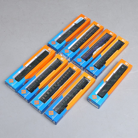 ROCO 9 bogie wagons, original packaging. Toys - Toys - Auctionet