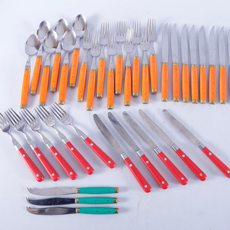 BESTICK, 36 delar, Melron, Frankrike. Silver & Metall - Övriga ...