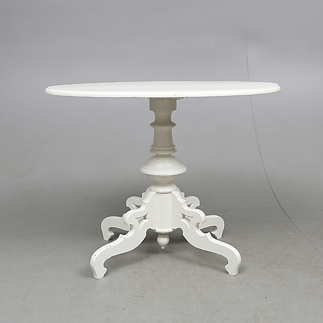 PILLAR TABLE, around 1900. Furniture - Tables - Auctionet